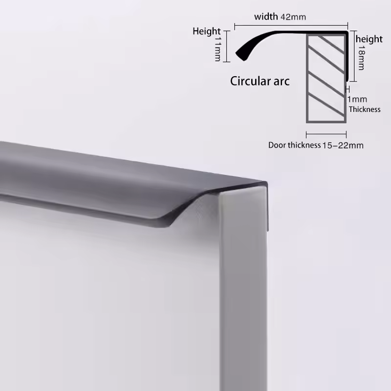 128mm Adjustable Aluminum Cabinet Pull Handle for Drawers - mato aluminum