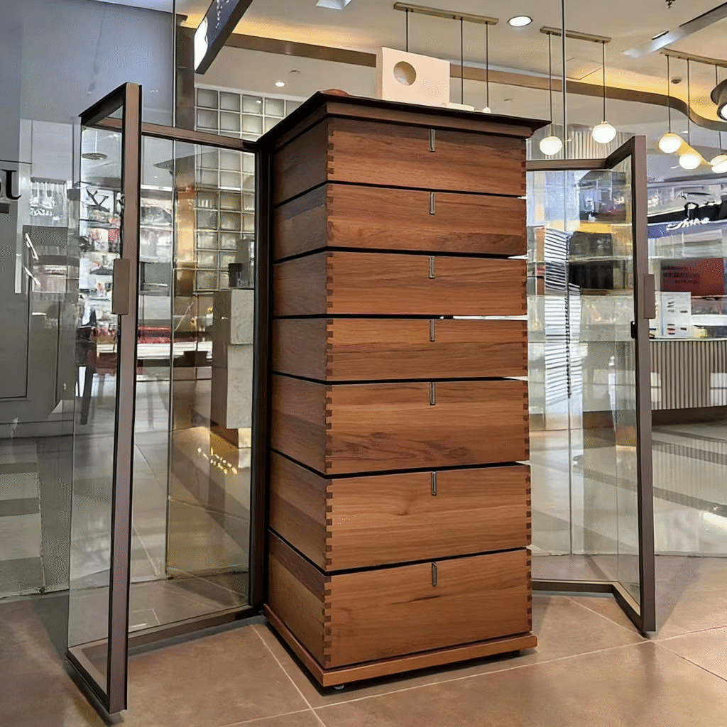 Modular Aluminum Wardrobe System for Villas and Apartments - mato aluminum